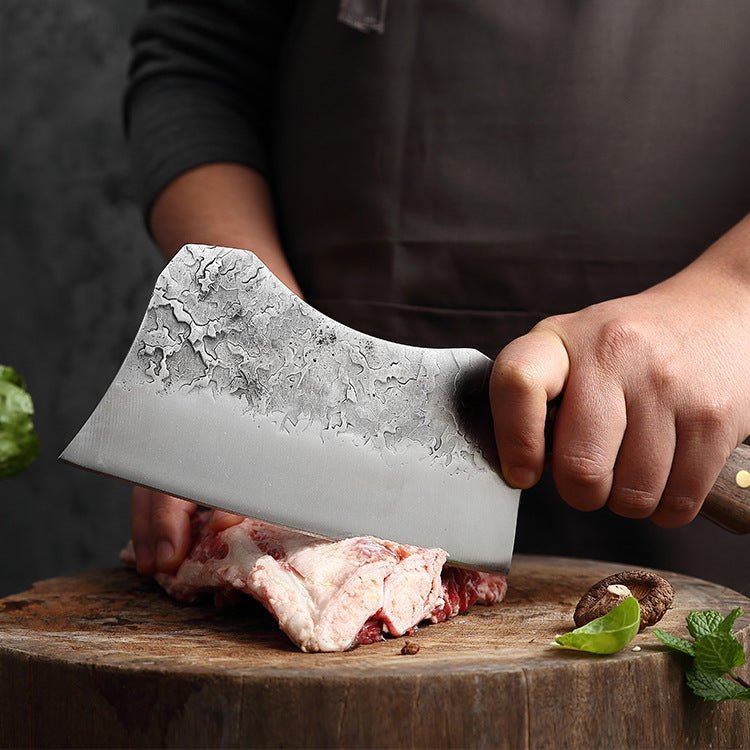 4 Piece Handmade Cleaver Knife Set - Letcase.com