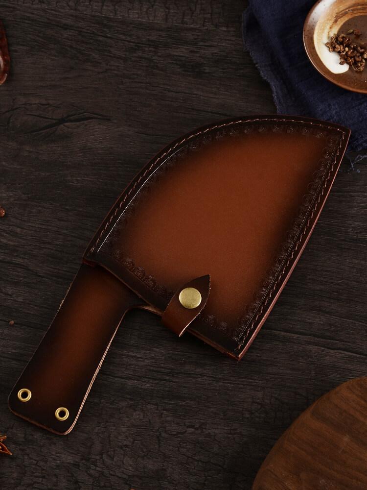 Cleaver Knife Leather Sheath - Letcase.com