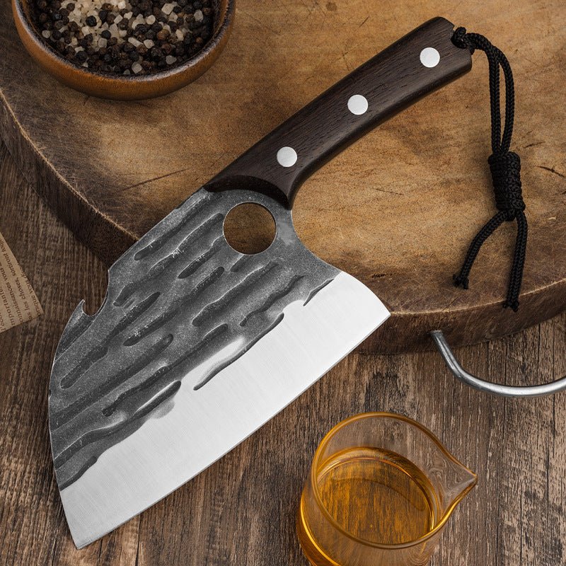 7" Handmade Cleaver Knife - Letcase.com