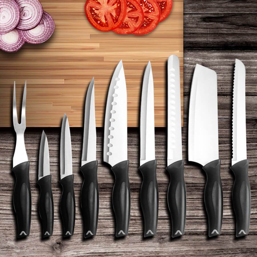 Professional Chef Knife Set With Carrying Case - Letcase.com