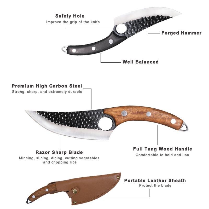 Serbian Chef Knife - Letcase.com