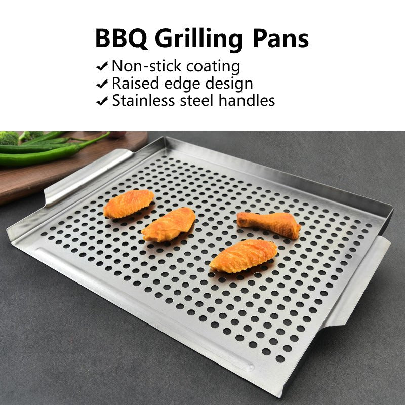 Stainless Steel Grill Topper - Letcase.com