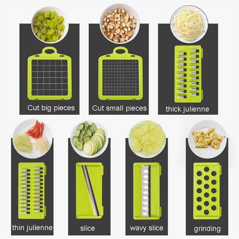 Vegetable Slicer Multifunctional Vegetable Fruit Cutting Machine – Letcase